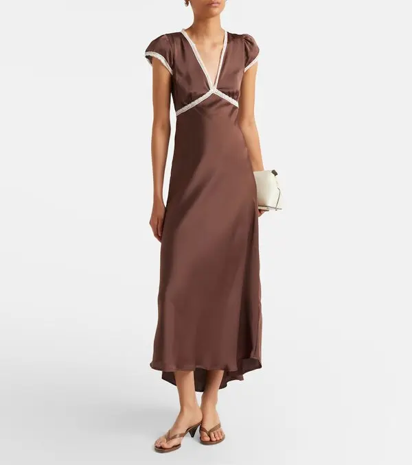 Faithfull The Brand Elvira Midi Dress