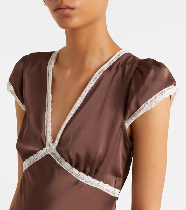 Faithfull The Brand Elvira Midi Dress