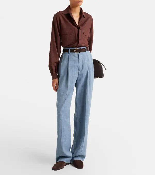 JIMMY CHOO Eliot Suede Loafers - Brown