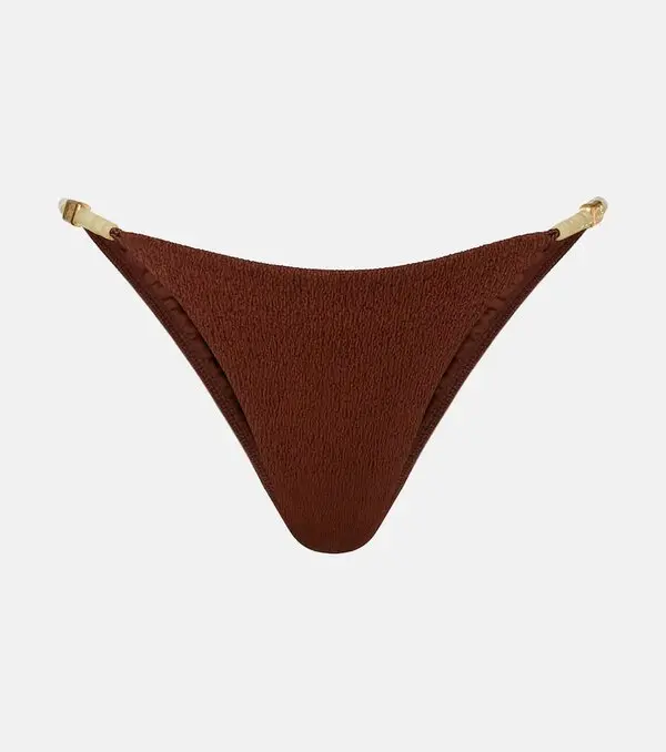 VIX PAULA HERMANNY Harper Bikini Bottoms - Brown