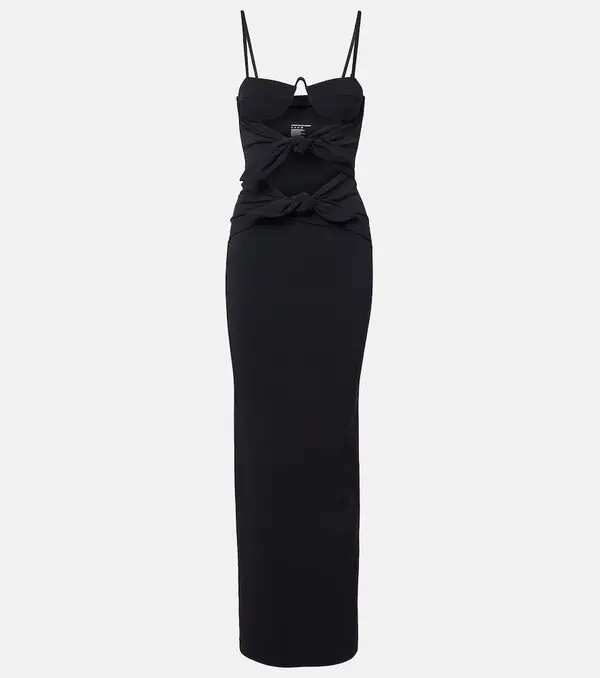 Christopher Esber Porto Cutout Maxi Dress - Black
