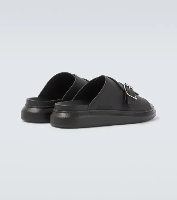 Alexander McQueen Hybrid Slides - Black