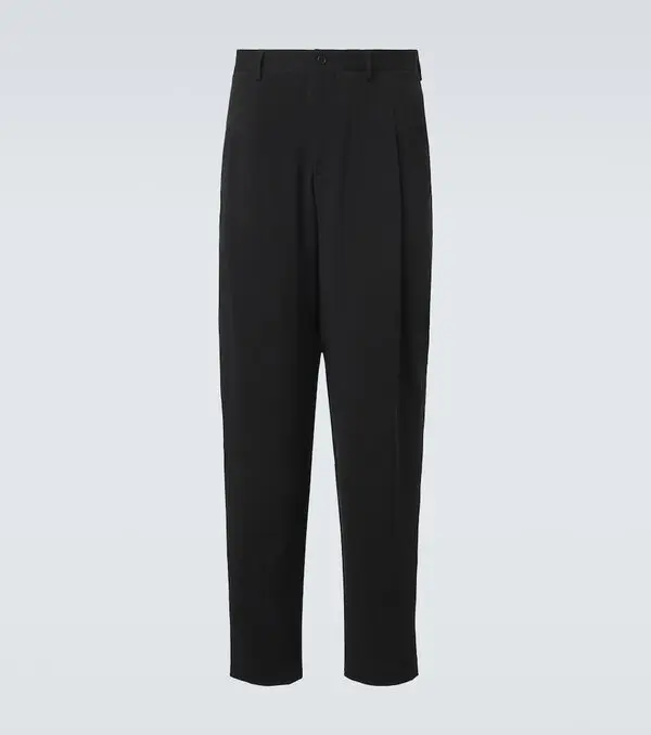 Giorgio Armani Pleated Tapered Trousers