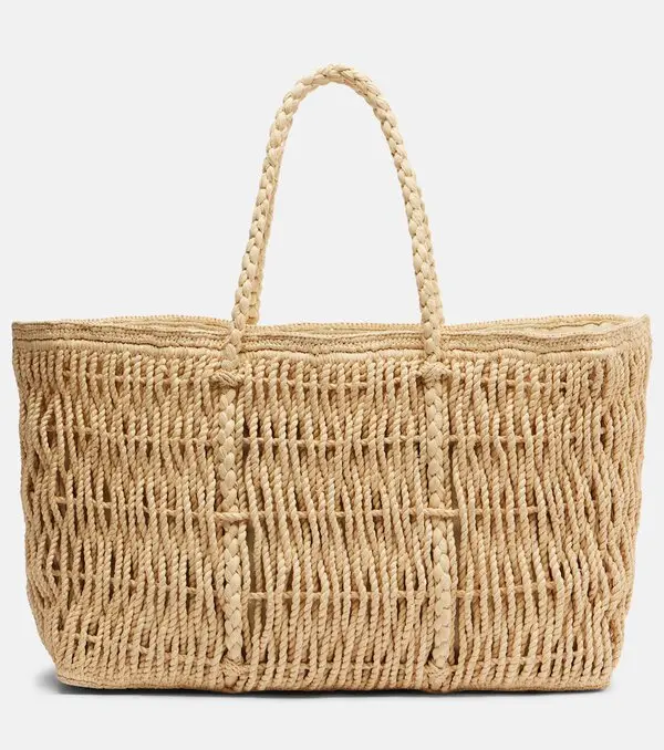 THE ROW Georgica Raffia Tote Bag