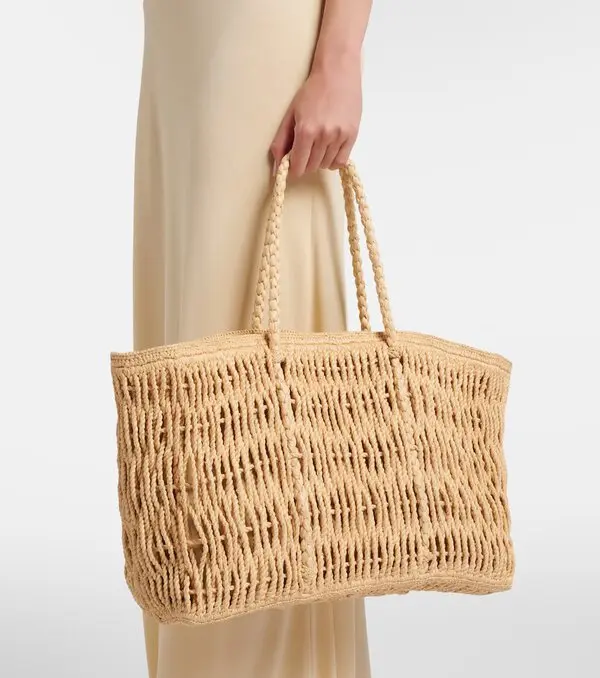 THE ROW Georgica Raffia Tote Bag