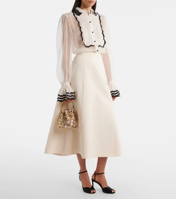 JIMMY CHOO Bon Bon Small Embellished Bucket Bag