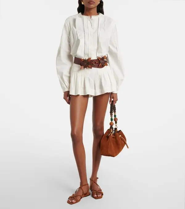 JIMMY CHOO Ayla Suede Sandals