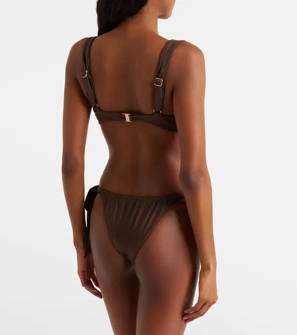 Faithfull The Brand Costa Bikini Bottoms - Brown