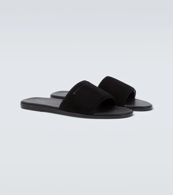 TOM FORD Suede Slides