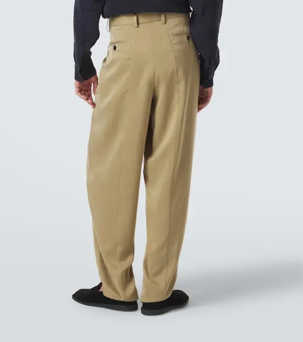 Giorgio Armani Pleated Wide-leg Pants