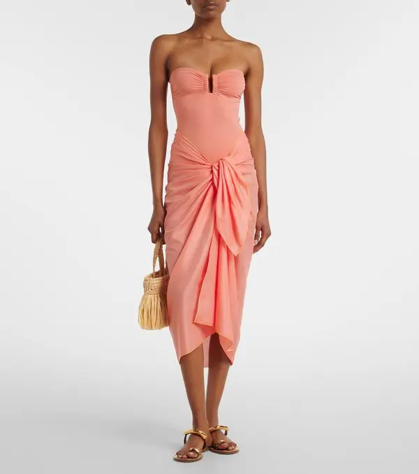ERES Cabine Beach Cover-up - Pink