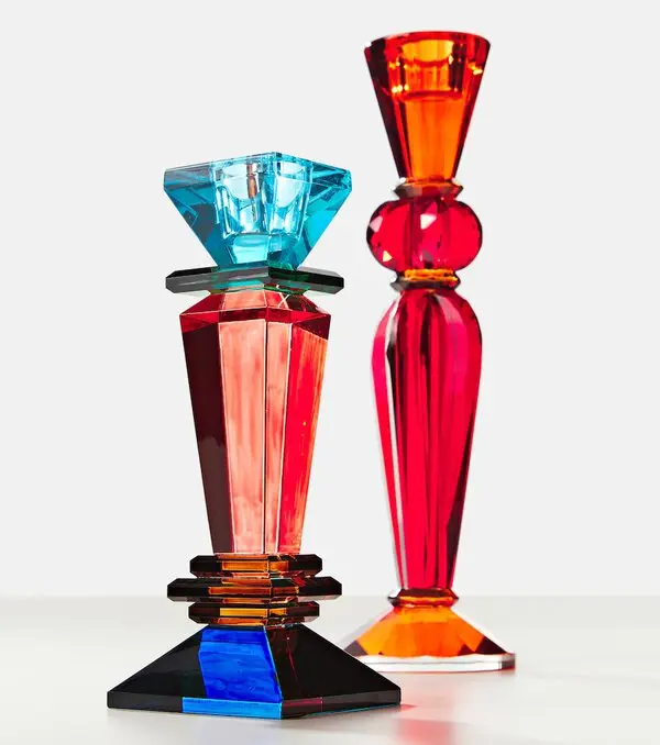 LES-OTTOMANS Crystal Candle Holder
