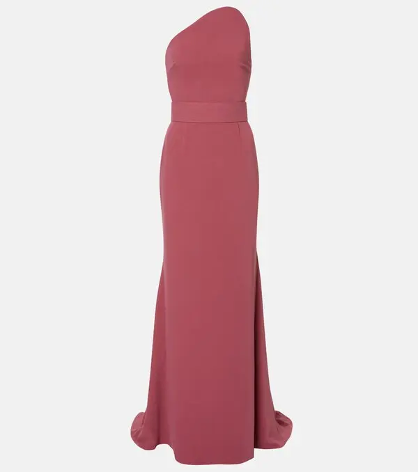 Solace London Seraphina One-shoulder Gown