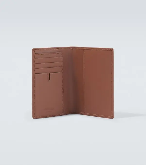 Burberry Check Canvas Passport Holder