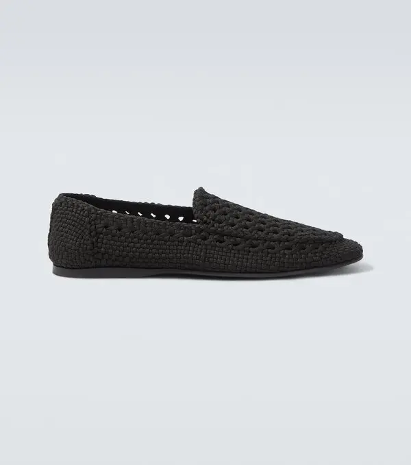 Dolce & Gabbana Woven Loafers
