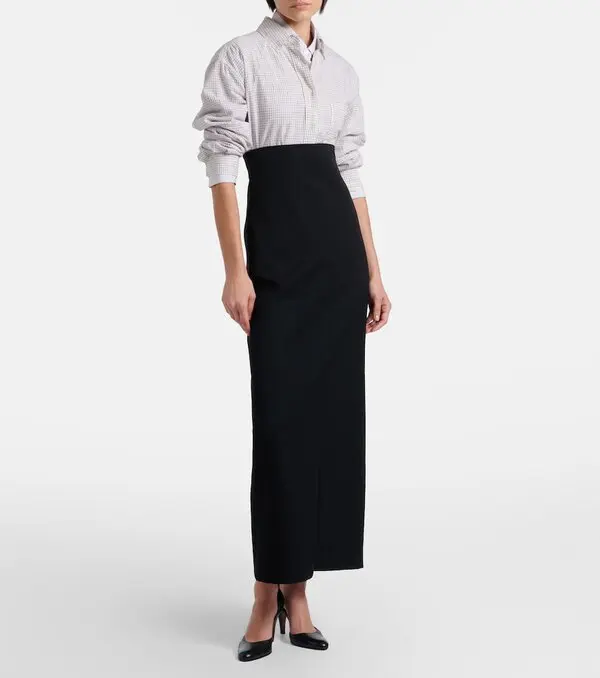 THE ROW Ornella D'orsay Leather Pumps - Black