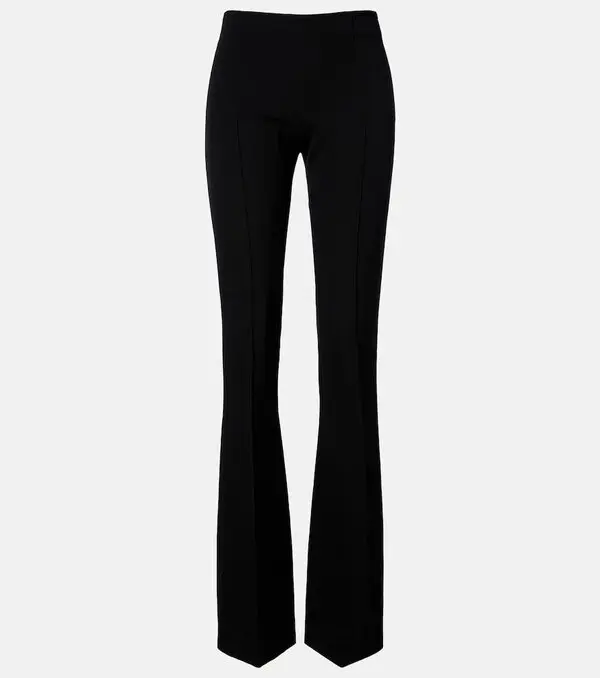 THE ROW Fabien Wool Cady Flared Pants