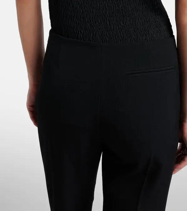 THE ROW Fabien Wool Cady Flared Pants