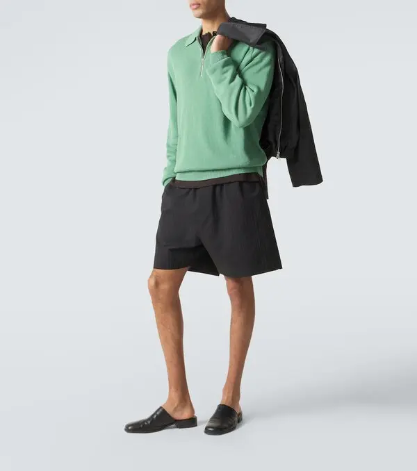 Studio Nicholson Heddry Half-zip Sweater