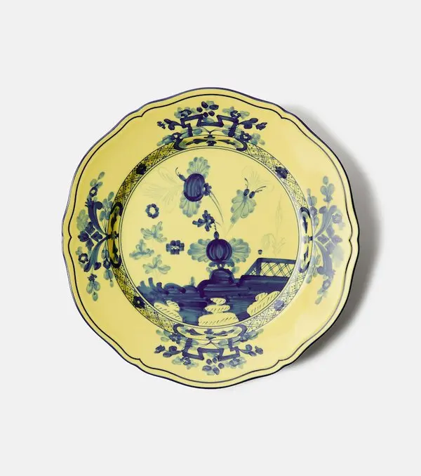 GINORI 1735 Oriente Italiano Porcelain Plate - Yellow