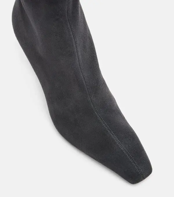 Paris Texas Suede Ankle Boots