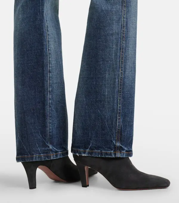 Paris Texas Suede Ankle Boots