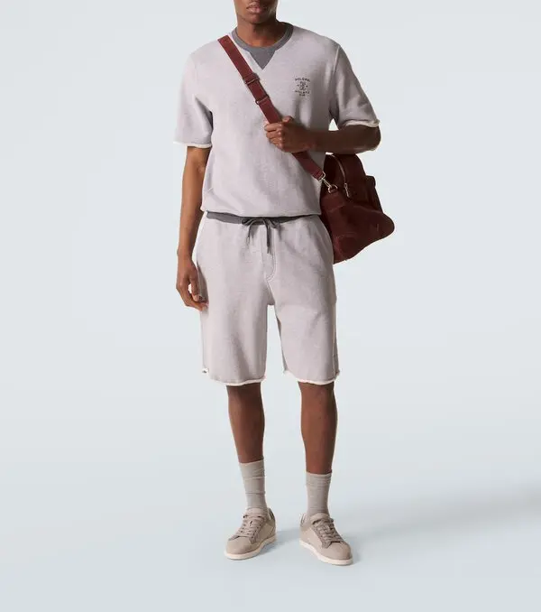 Brunello Cucinelli Cotton Jersey Shorts