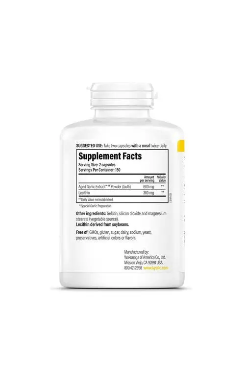 KYOLIC Aged Garlic Extract Formula 104, Cholesterol Health