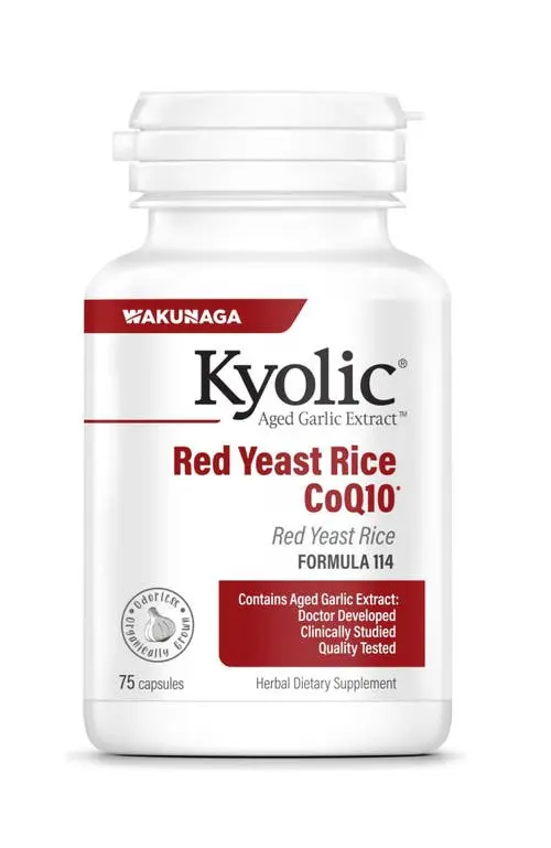 KYOLIC Aged Garlic Extract Formula 114, Red Yeast Rice Coq10 - None