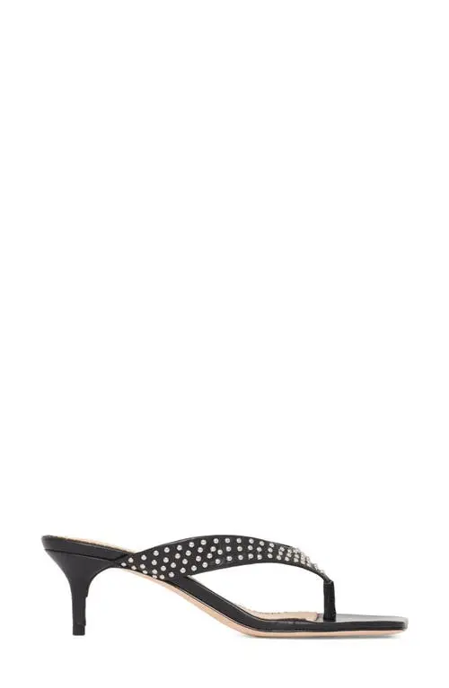 Cinq À Sept Frankie Studded Leather Thong Sandal