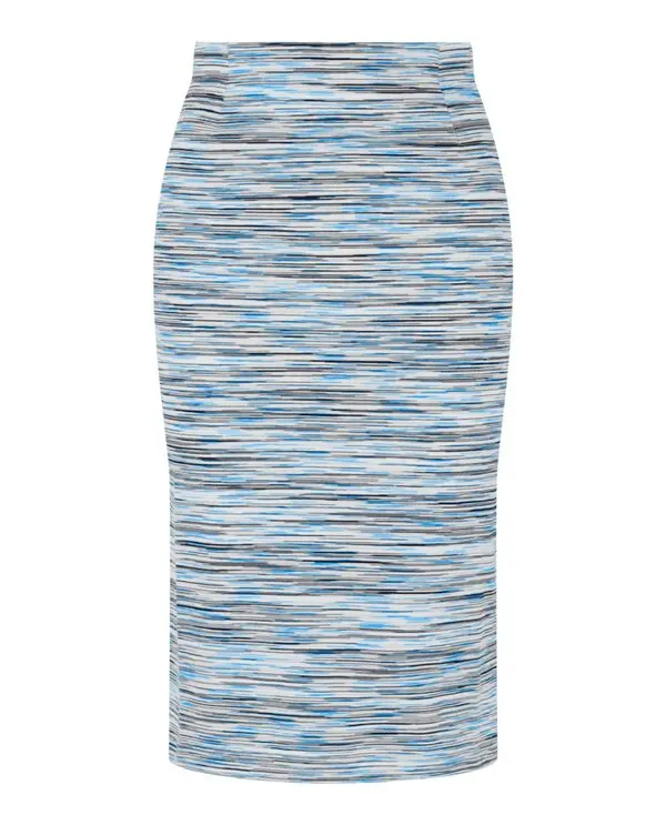 Missoni Striped Print Pencil Skirt - Multicolor
