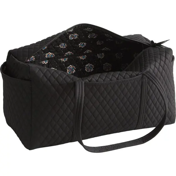 VERA BRADLEY Quilted Cosmetic Bag - Moonless Night