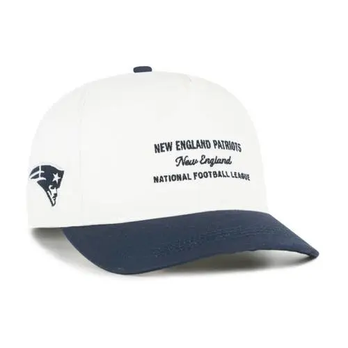'47 47 New England Patriots Contemporary Two-tone Hitch Baseball Cap - White