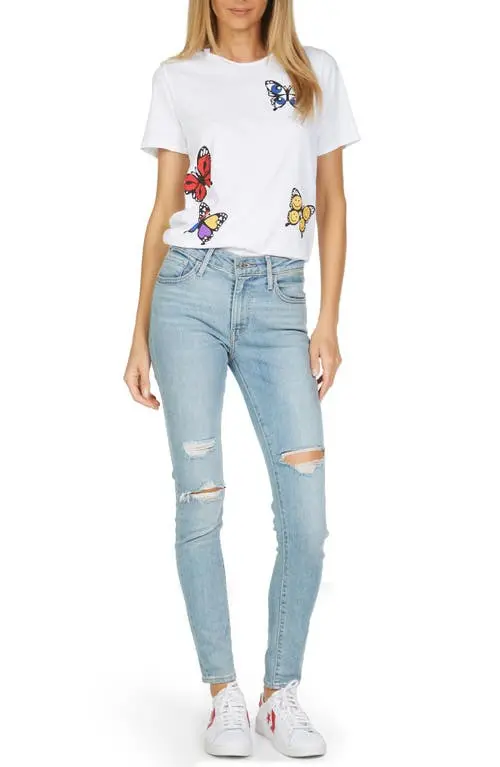 Lauren Moshi Croft Butterfly Top