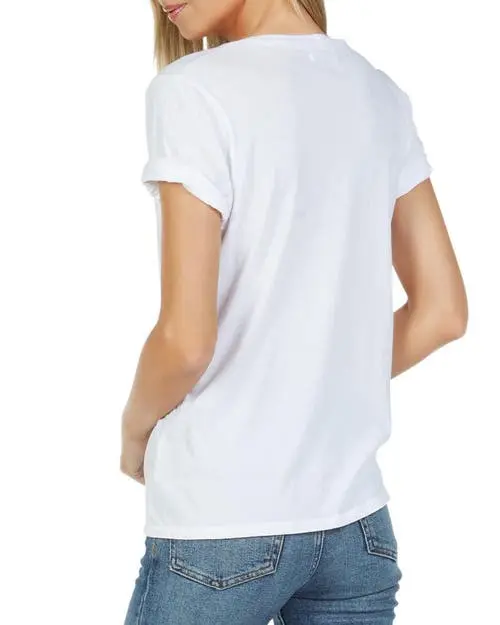 Lauren Moshi Croft Short Sleeve Vintage Tee