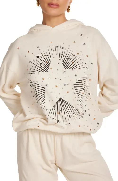 Lauren Moshi Harmony Stud Starburst Hoodie