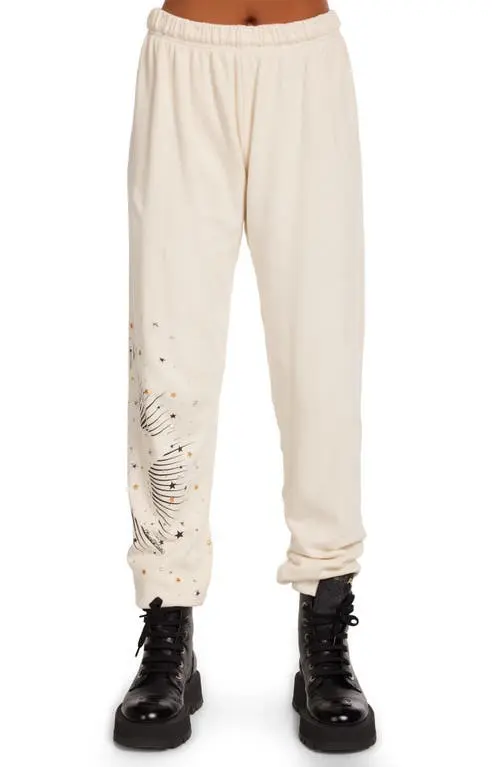 Lauren Moshi Tanzy Stud Starburst Sweatpants