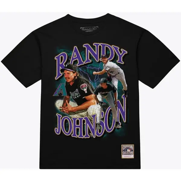 Mitchell & Ness Randy Johnson Arizona Diamondbacks Legendary Collage Player T-shirt