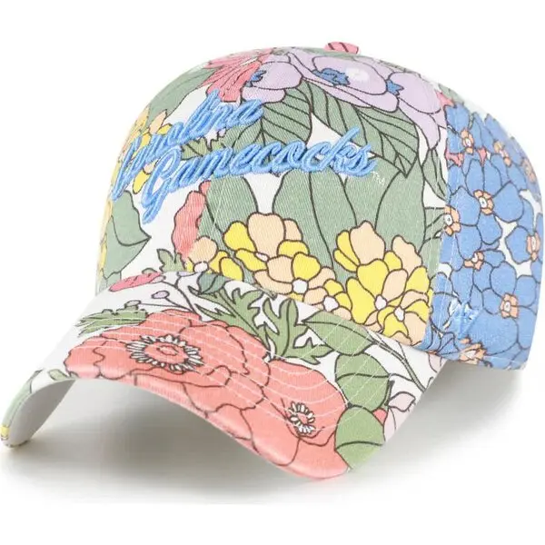 '47 South Carolina Gamecocks Florentina Embroidered Baseball Cap - Green