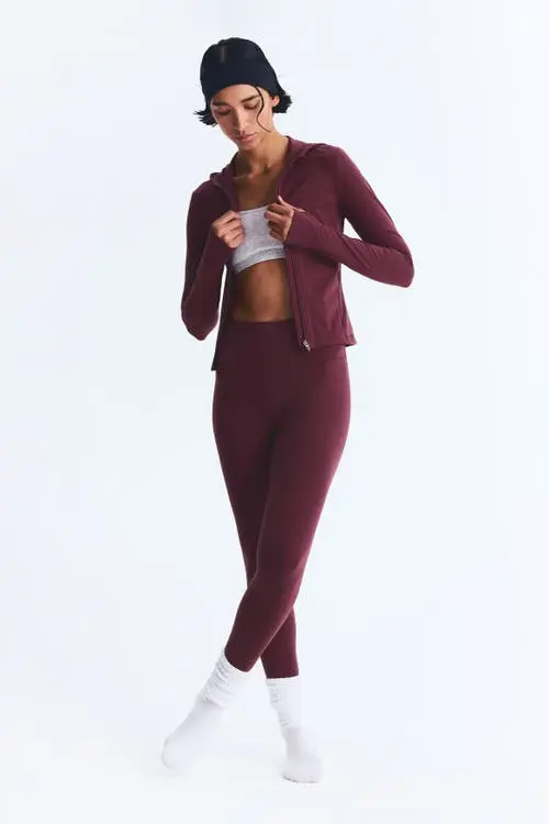 H&m Hooded Sports Jacket With Softmove