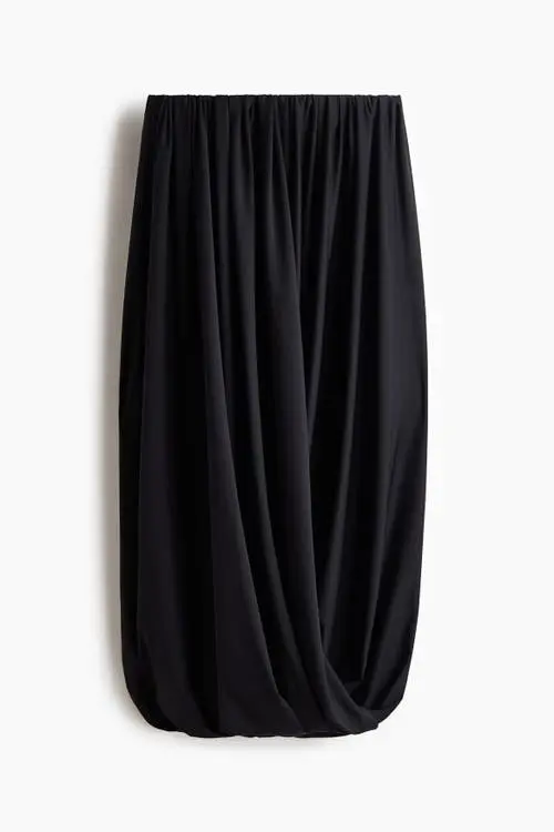 H&m Bubble-hem Maxi Skirt