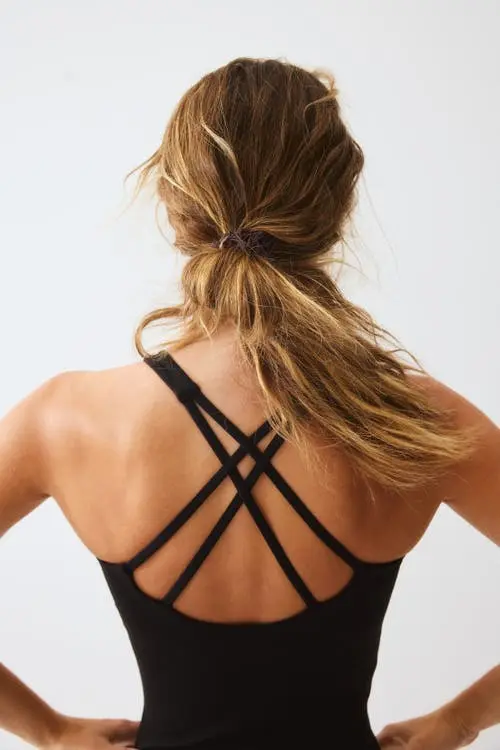 H&m Sports Vest Top With Softmove™ And Drymove™ Technology - Black