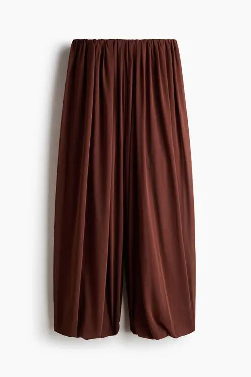 H&m Draped Balloon Trousers