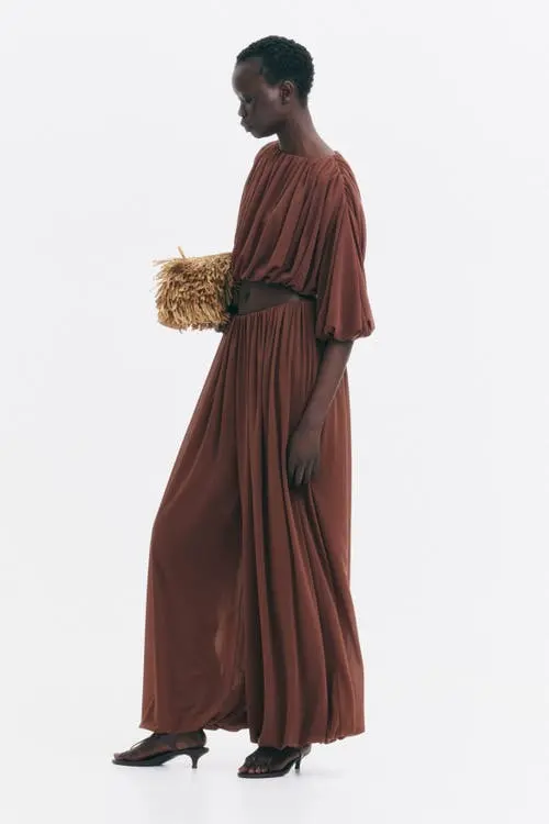 H&m Draped Balloon Trousers