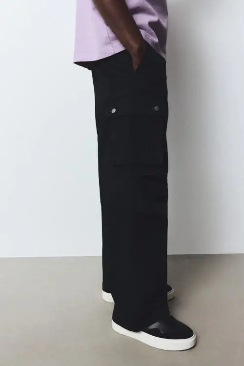 H&m Loose Fit Cargo Trousers