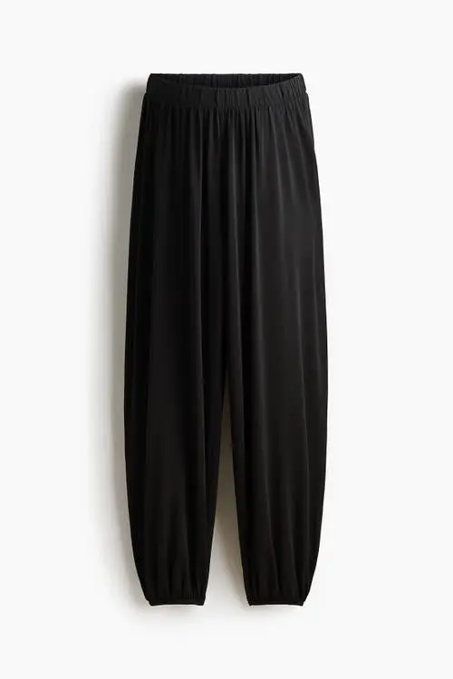 H&m Mama Pull-on Balloon Trousers - Black