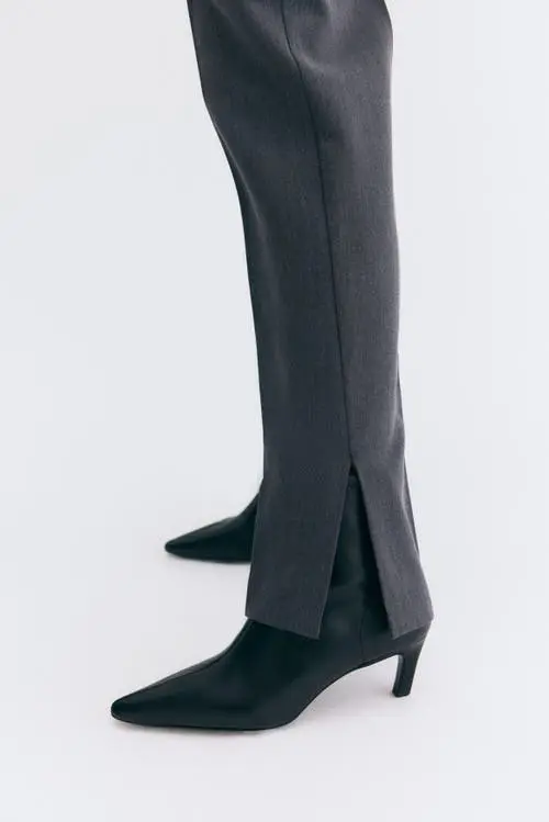 H&m Mama Slit-hem Trousers