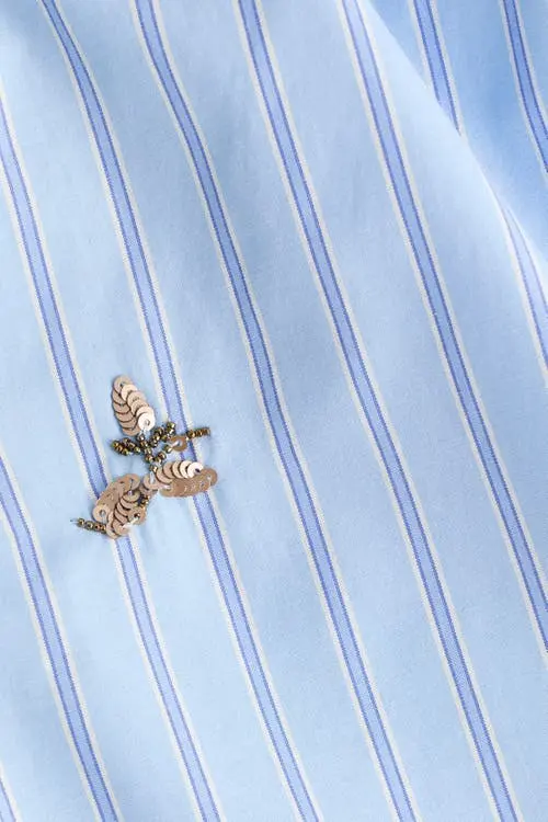 H&m Embellished Cotton Pyjama Bottoms
