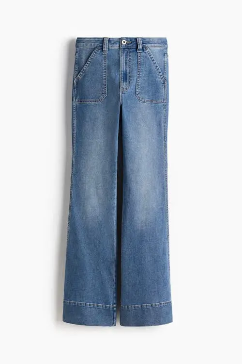 H&M Flared High Waist Jeans