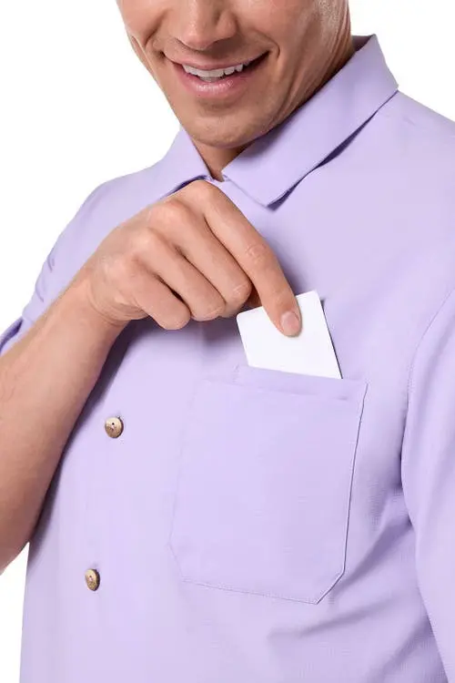 Coolibar Safari Camp Camp Shirt - Lavendula